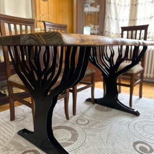 Unique Handmade Steel Table Legs Designer Edition, Great Fit With ...