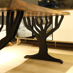 Unique Handmade Steel Table Legs Designer Edition, Great Fit With ...