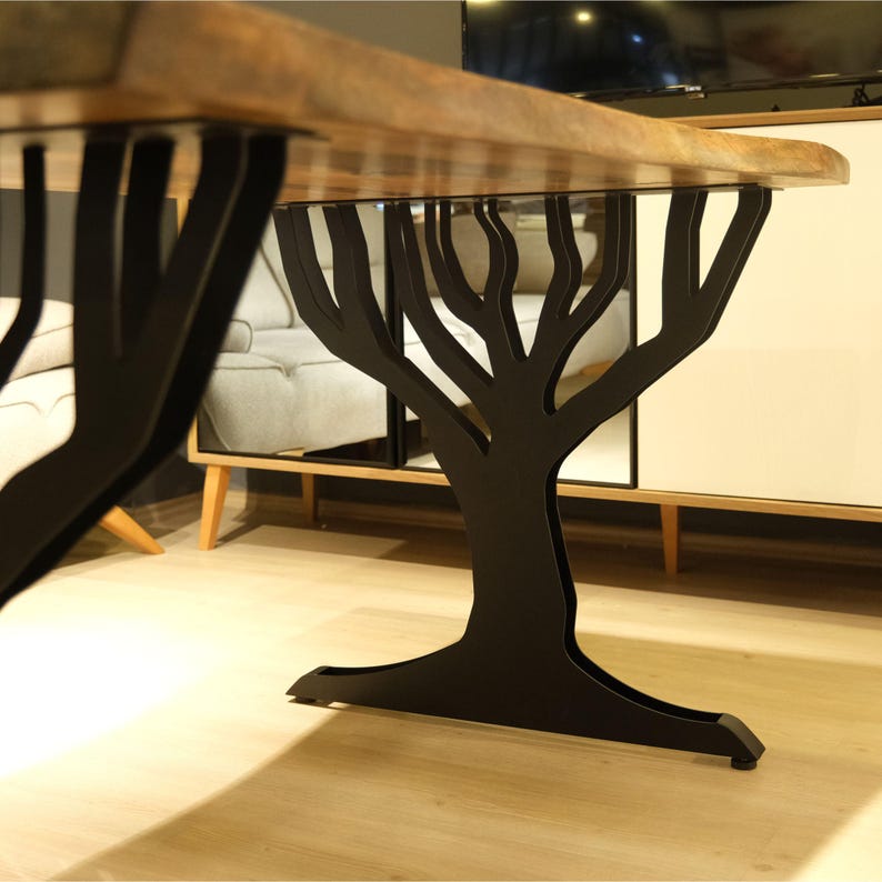 Unique Handmade Steel Table Legs Designer Edition, Great Fit With ...