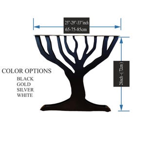 Custom Legs, Metal Tree Shape Table Legs, (set of 2) Table Legs Metal ...