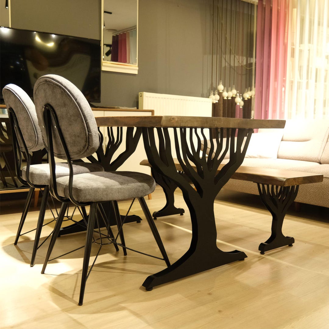 Tree Shape Metal Leg, Table Legs, Table, Metal Legs, Dining Table, Desk ...