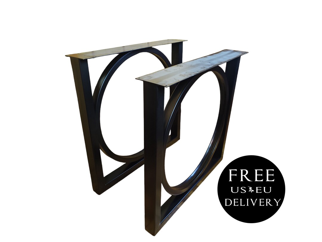 Metal Table Legs, Dinning Table Legs ,(set of 2) Office Table Legs ...