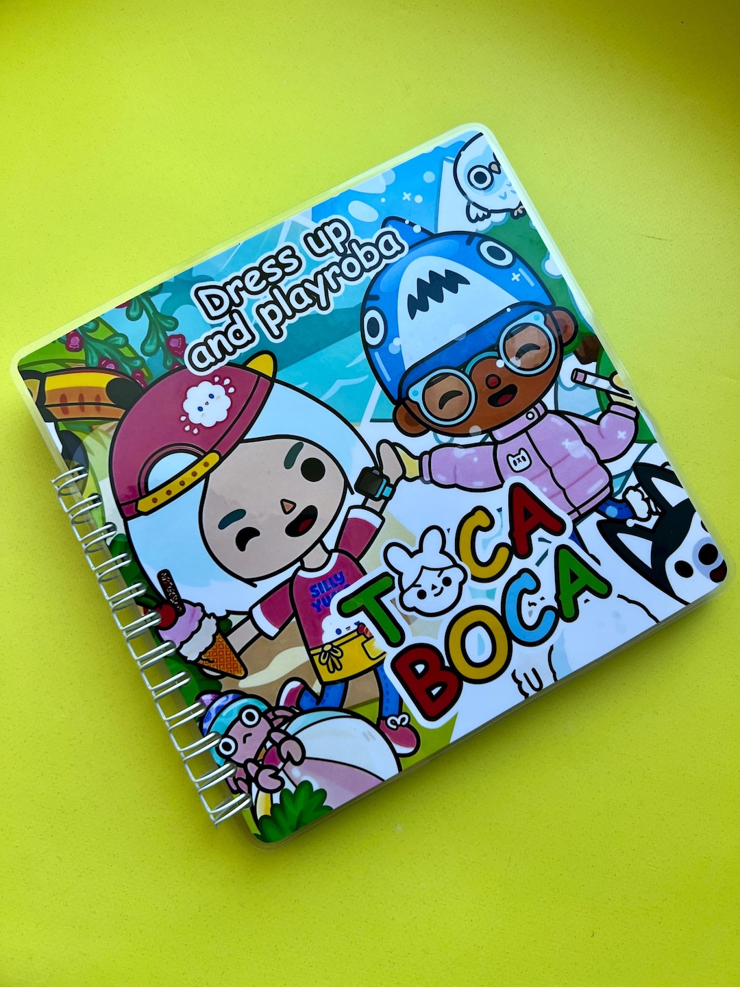 Toca Boca/busy Board Book/educational Birthday Gift/toddler Busy Board ...
