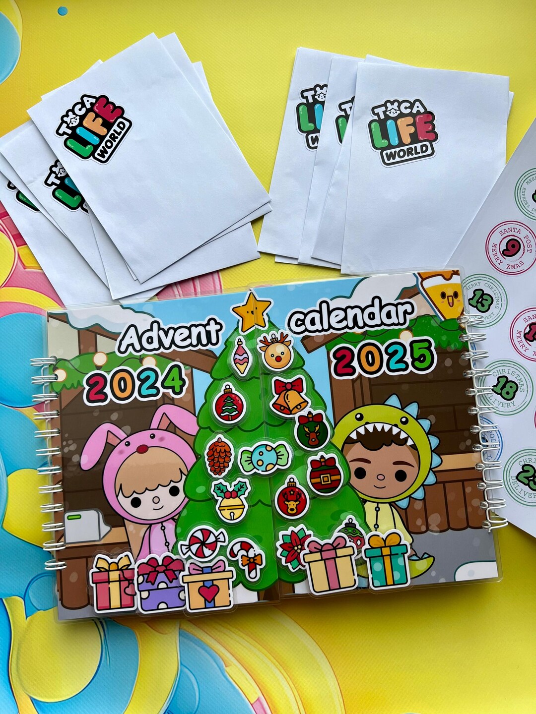 Toca Boca/advent Calendar/ Christmas Present/ Busy Book/ Baby Girl ...