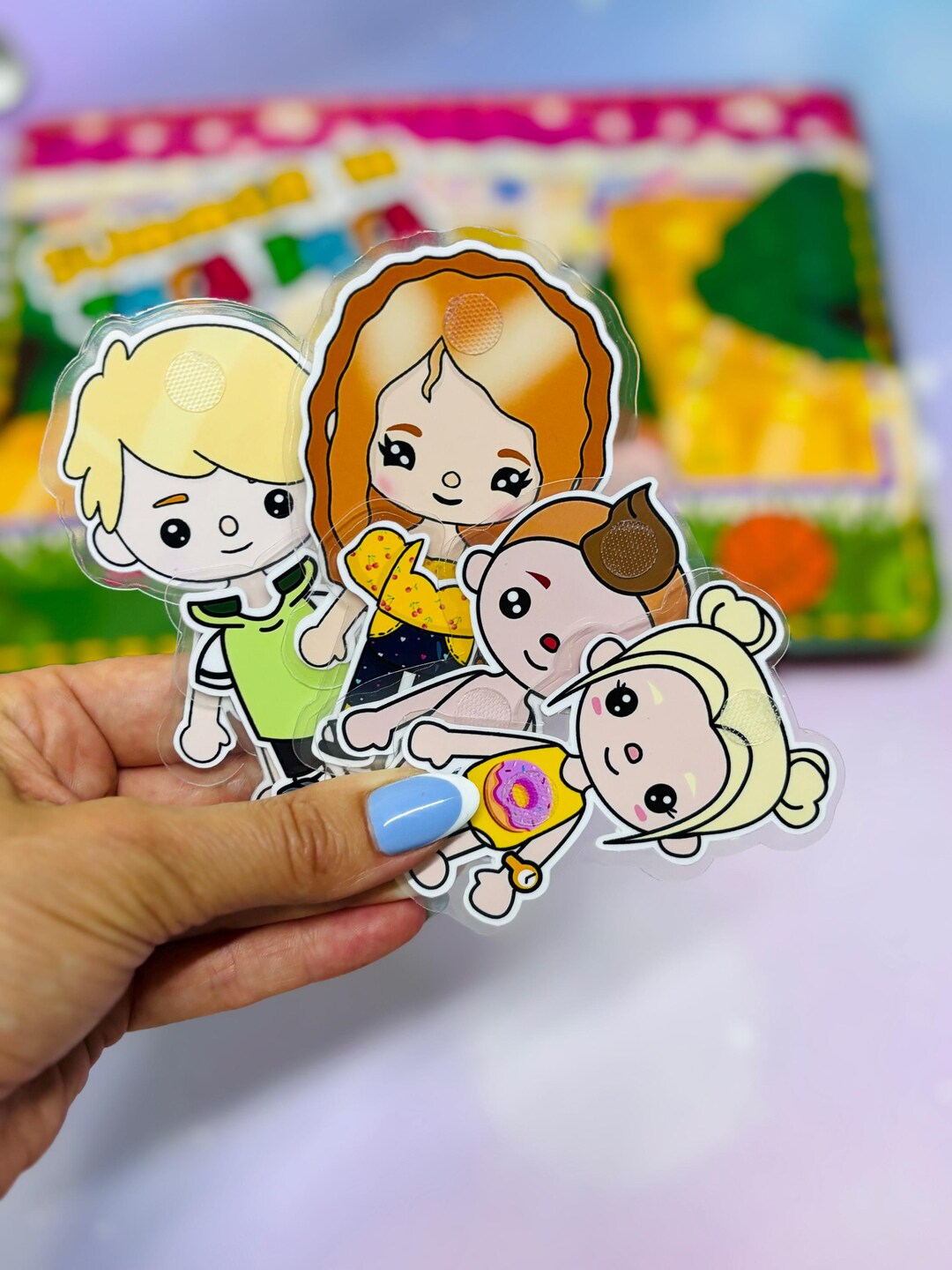 Baby Girl Gift/ Summer in Toca Boca/ Toca Life/ Busy Book/ Montessori ...