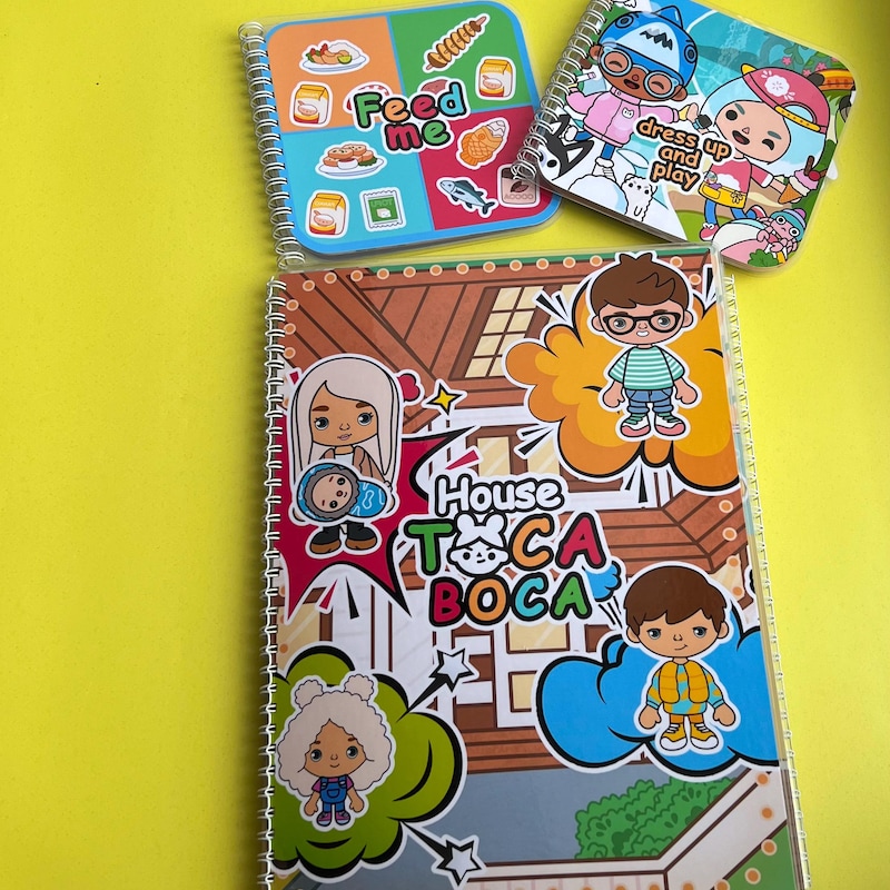 Toca Boca Paper House - Etsy