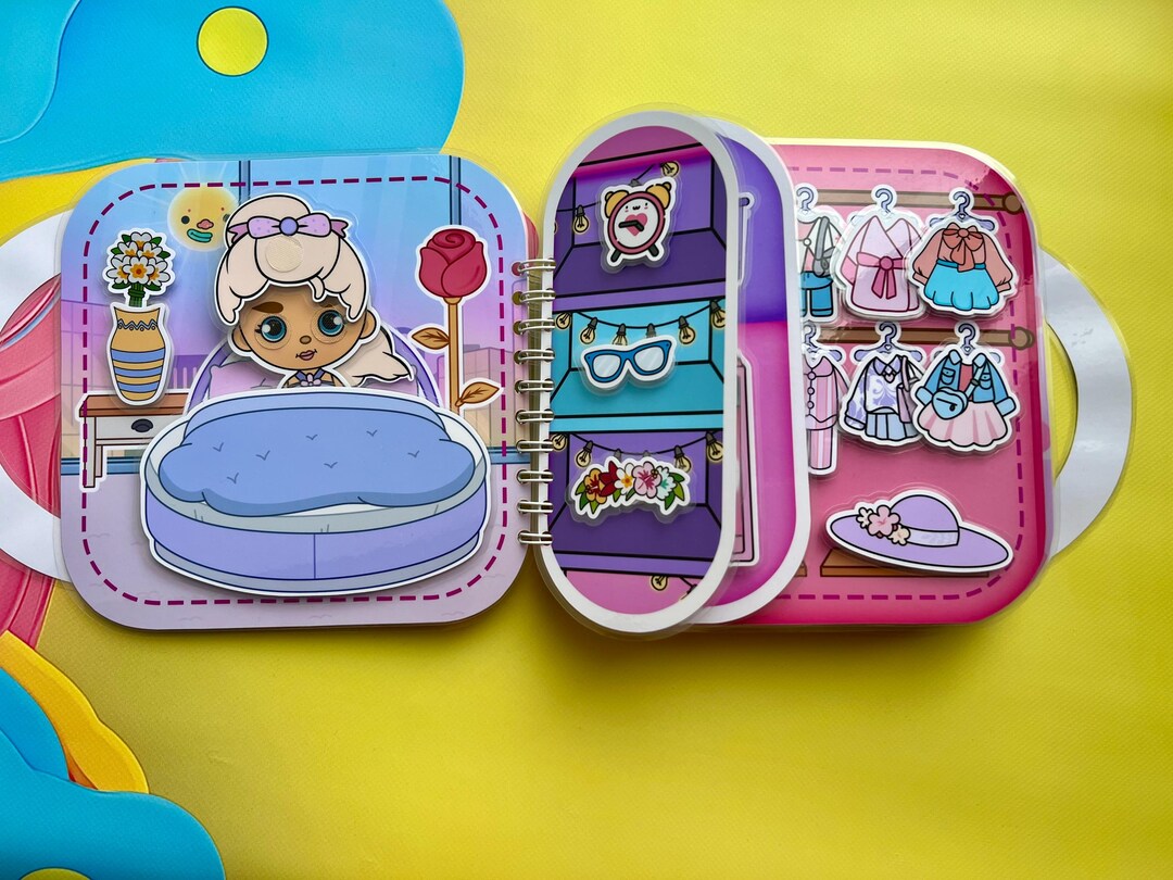 Busy Book, Toca Boca Barbie, Dolls Rof Girls, Barbie Lend, Paper ...