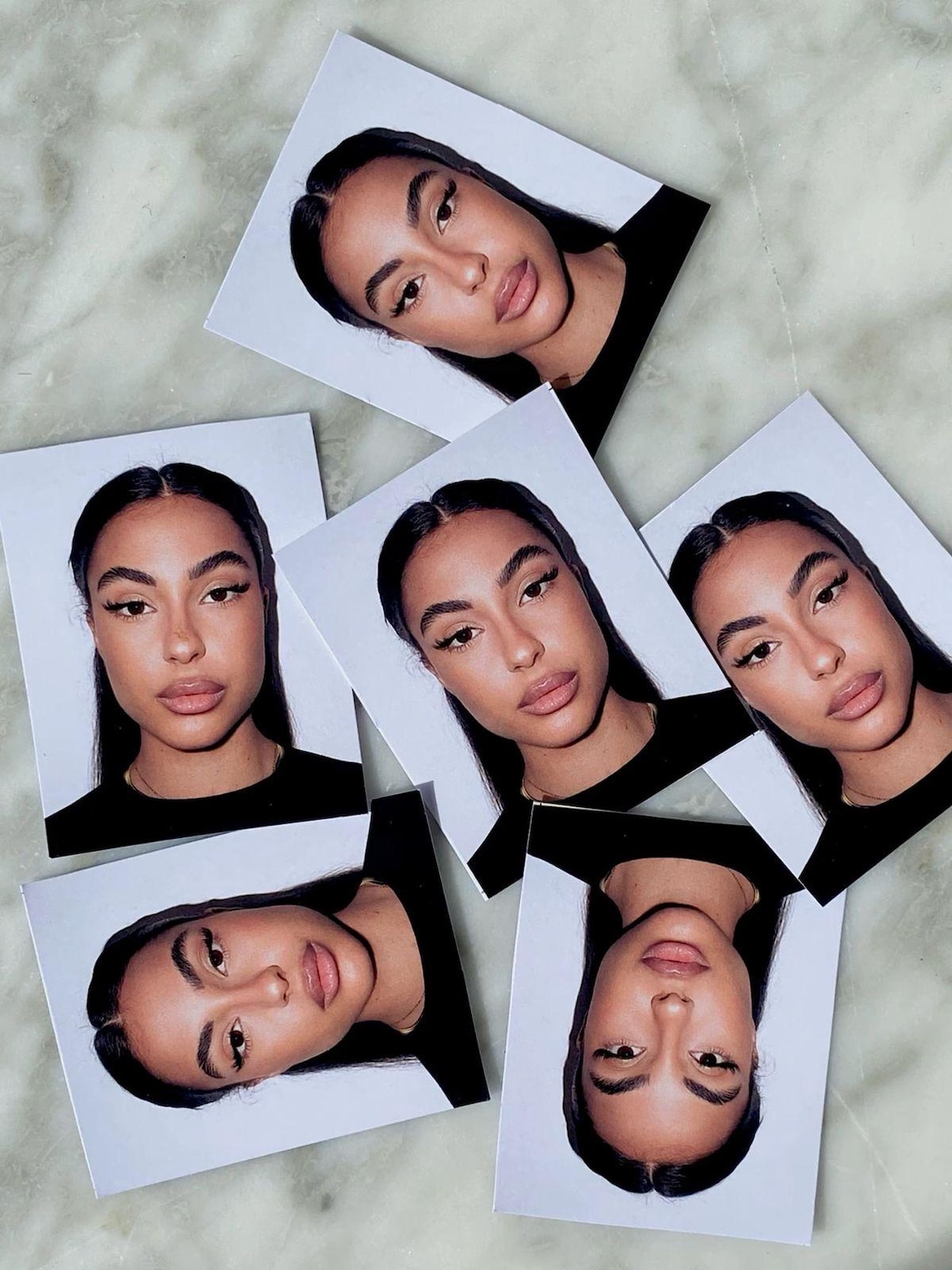Passport Photo Prints: Official 35x45mm Sizing, Set of 4 - Etsy