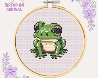 Tree Frog Cross Stitch Pattern - Etsy