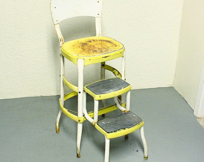 Vintage Stool - Step Stool - Kitchen Stool - Cosco - Chair - Pull-out ...