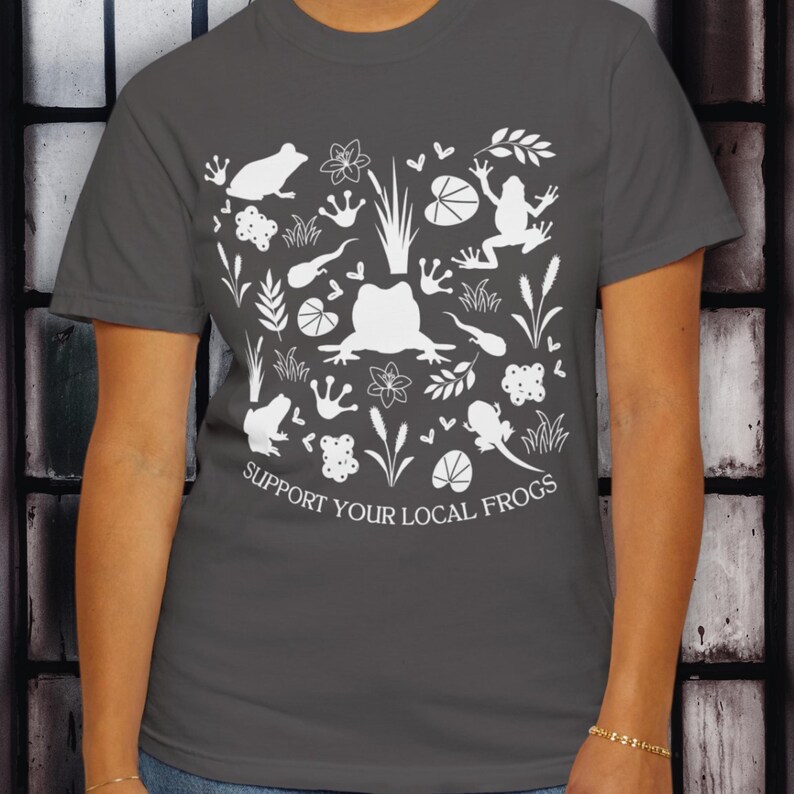 Support Your Local Frogs SVG for Cricut Frog and Toad Shirt Frog ...