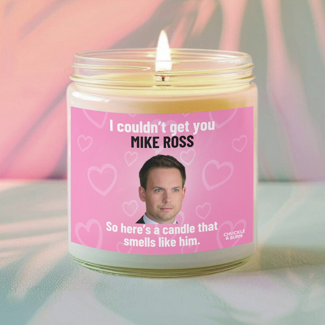 Smells Like Mike Ross Candle | Mike Ross Fan Gift, Best Friend Gifts ...