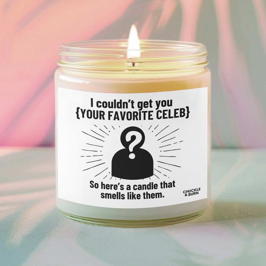 Custom "smells Like" Fan Candle | Fan Gift, Best Friend Gifts, Fandom ...