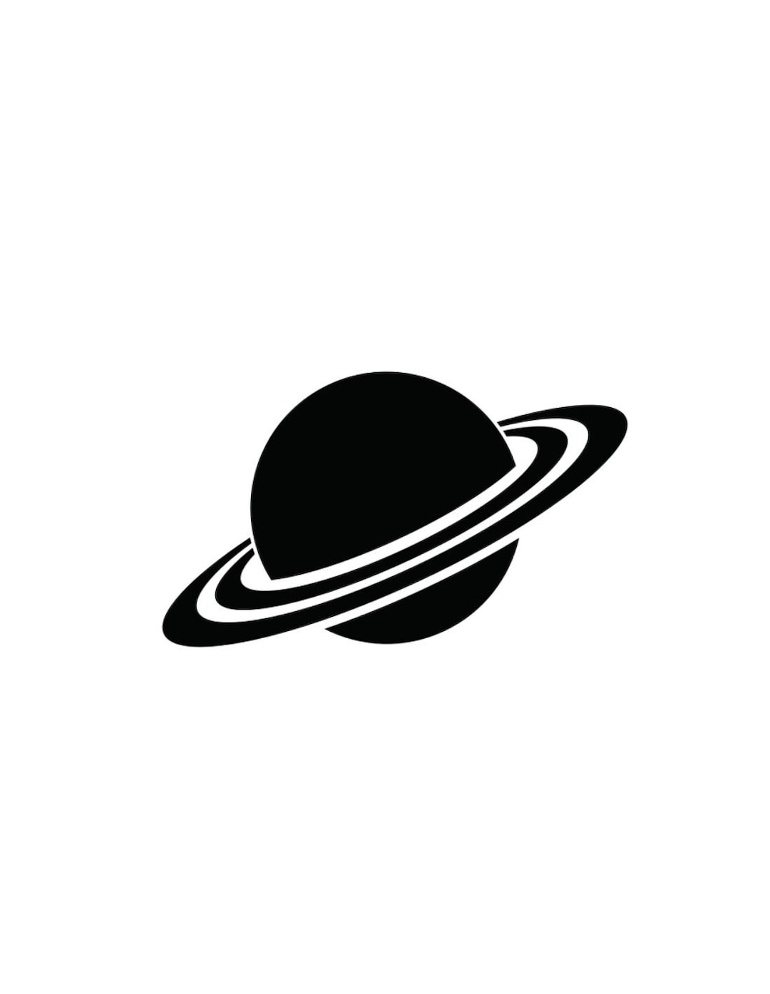 Saturn Decal Sticker – Planets Decal Sticker - Space Vinyl Decal - Alien Stickers - Car Decals ...