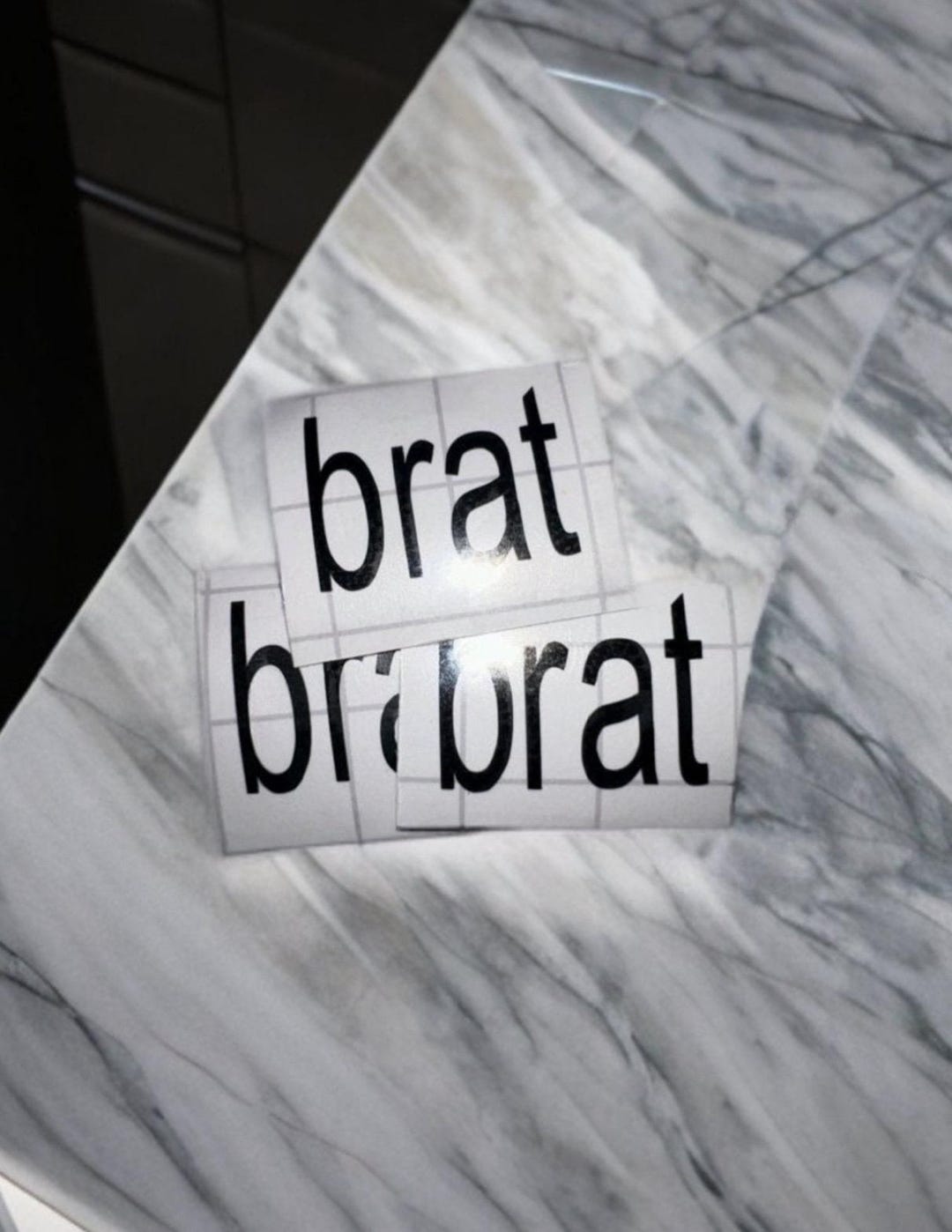 Brat Vinyl Decal - Brat Vinyl Sticker - Charlixcx Brat Vinyl Car Decal ...