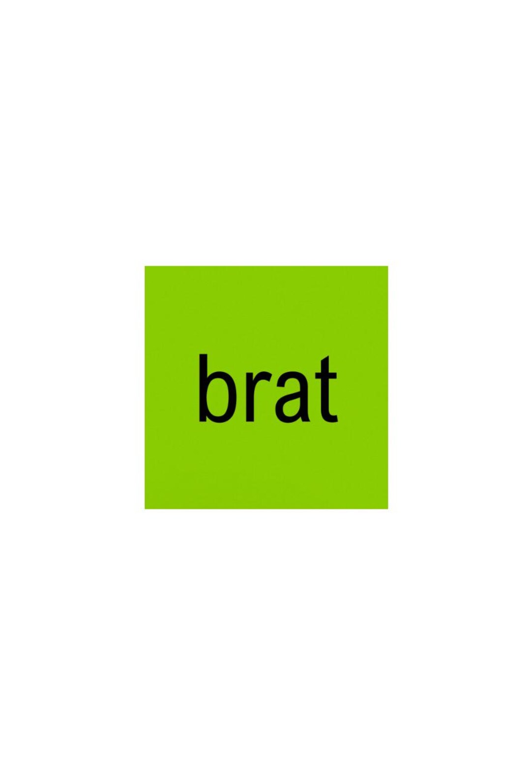 Brat Glossy Sticker - Stickers - Laptop Stickers - Bumper Stickers - Etsy