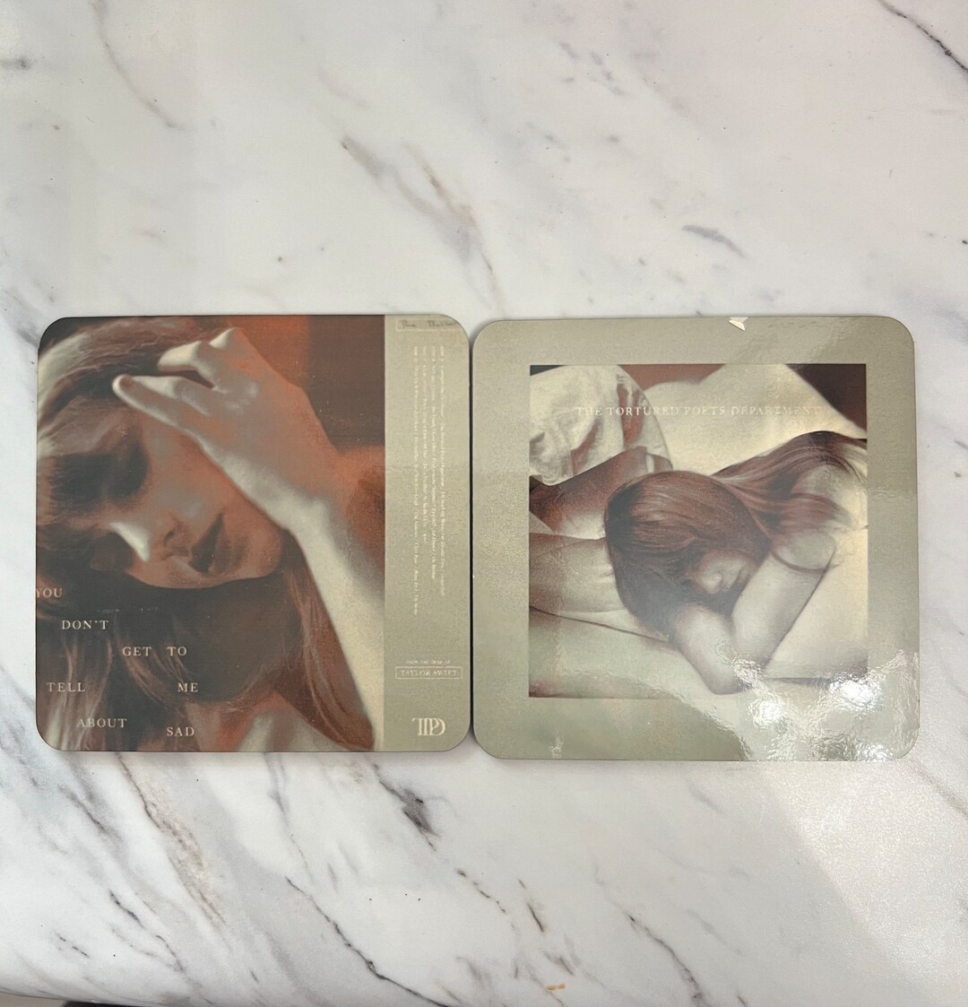 Taylor Swift-ttpd Inspired Square Coaster: the Botler - Etsy