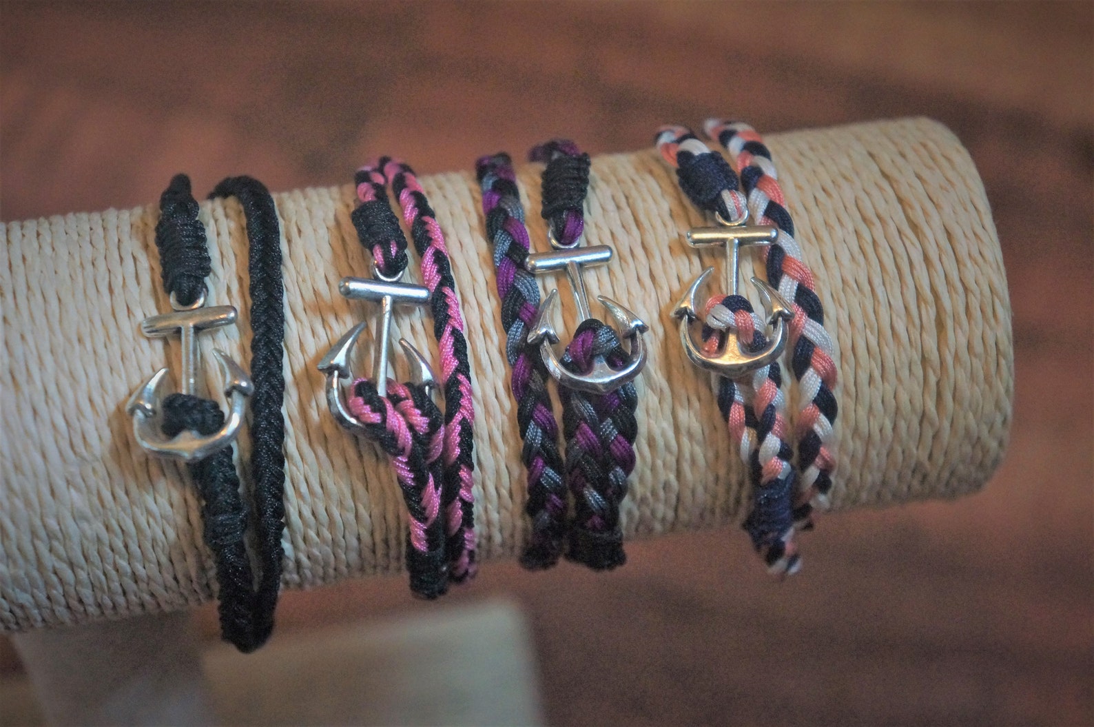 Fishtail Macrame Bracelet, Handmade by Artefacet, Two-toned Fishtail ...