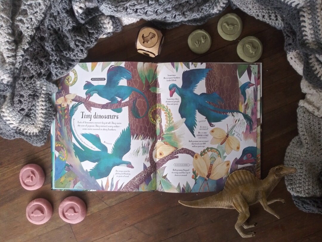 Pixelated Dinosaur Large Dough Stamp, Six Sided, 5cm - Etsy