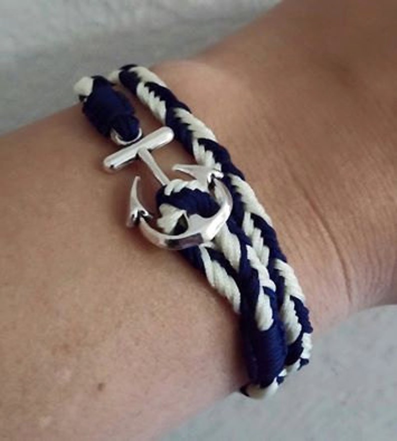 Fishtail Macrame Bracelet Handmade by Artefacet Two-Toned | Etsy