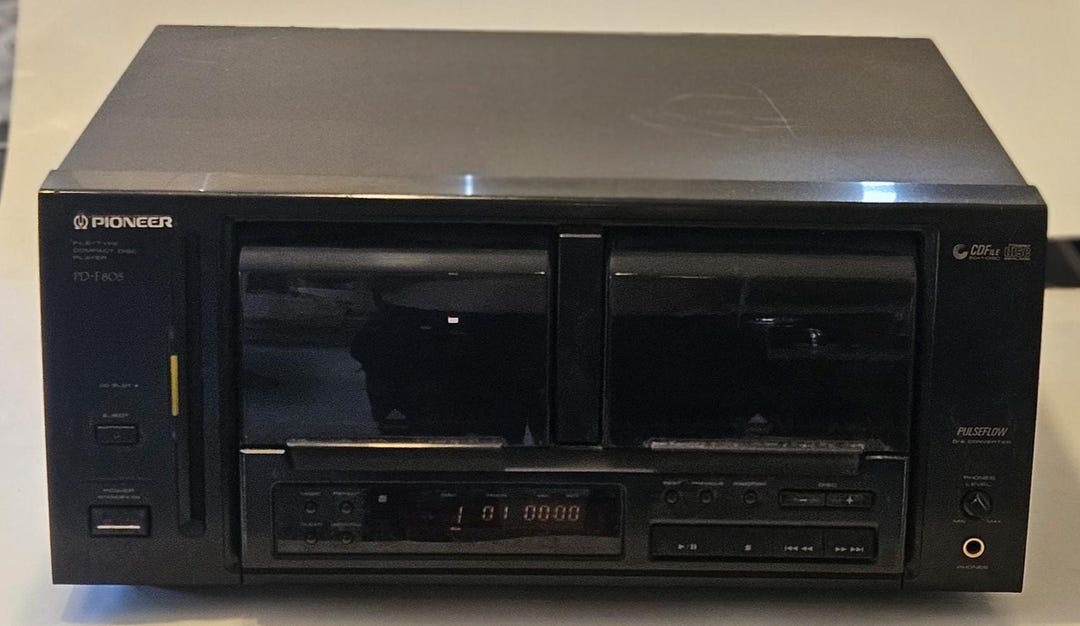 PIONEER PD-F805 File Type Compact Disk Player 50+1 Disc - Etsy