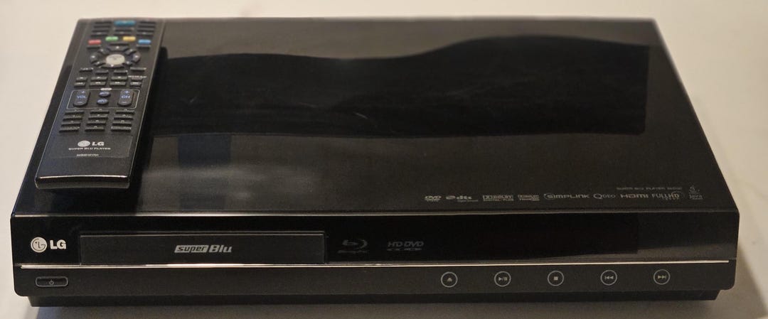 LG BH200 - Combo Blu-ray Disc and HD DVD Player - Etsy