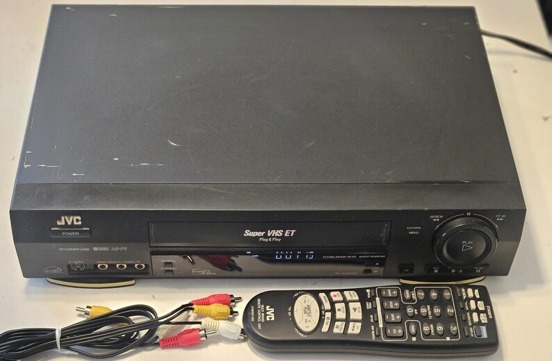 JVC Vcr HR-S4800U Super VHS Player - Etsy