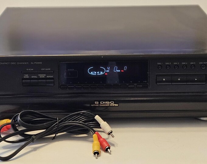 Technics SL-PD888 5-disc Carousel CD Changer - Etsy
