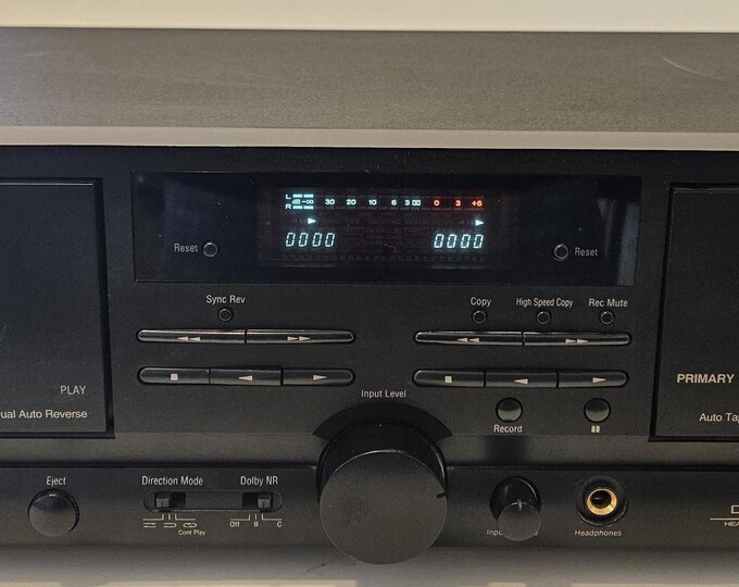 Harman Kardon DC520 Dual Cassette Deck - Etsy