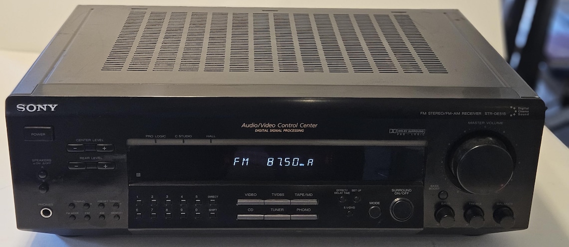 Sony STR-DE515 Audio/video 5.1 Channel Surround Sound Receiver - Etsy