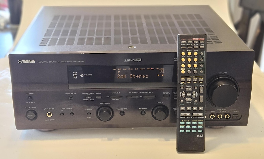 Yamaha RX-V659 Natural Sound AV Receiver - Etsy
