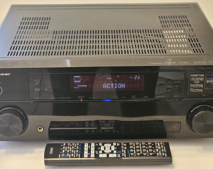 Pioneer VSX-1020-K - 7.1 Ch HDMI Surround Sound Receiver - Etsy