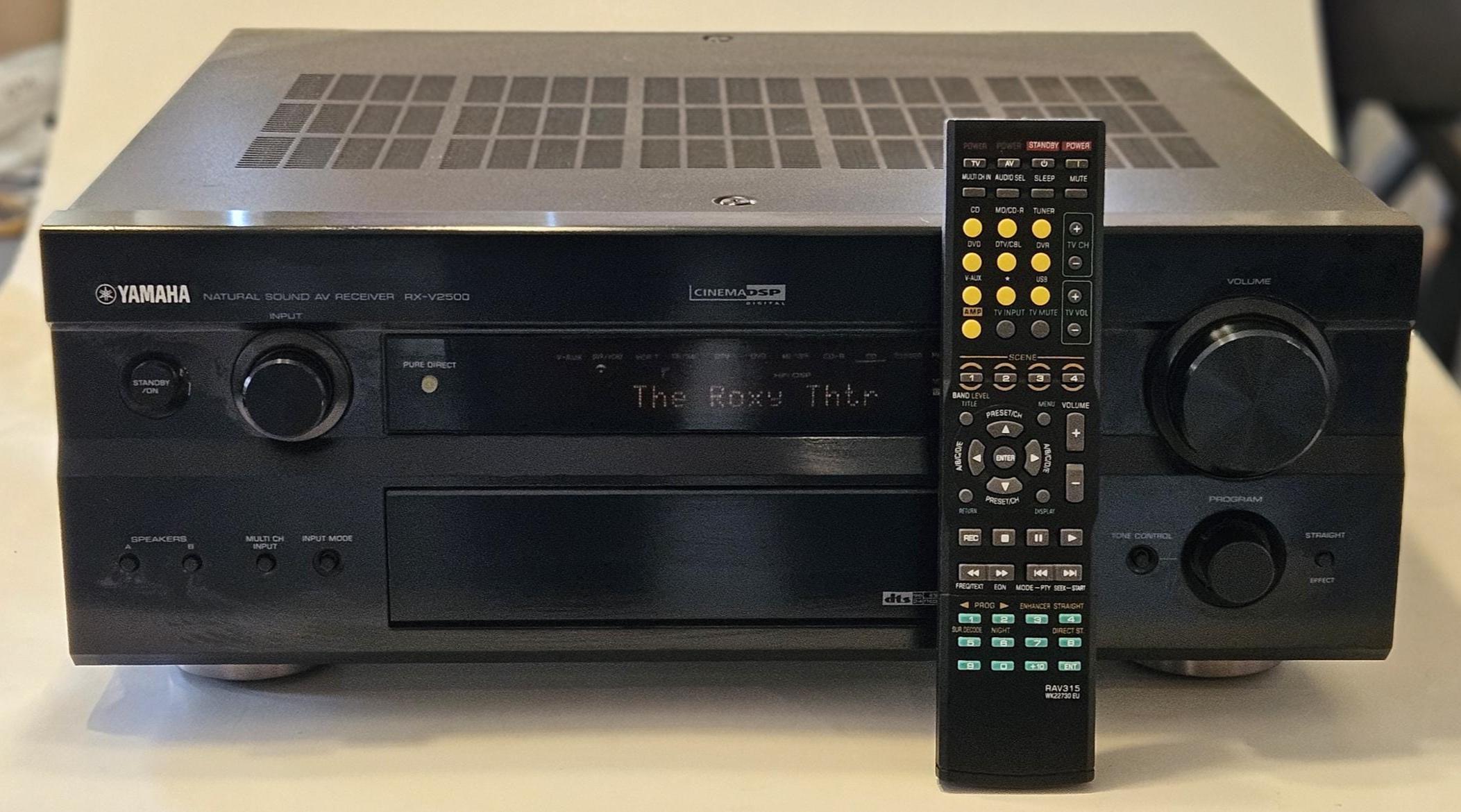 Yamaha RX-V2500 - AV Receiver - 7.1 Channel - 910 Watt - Etsy