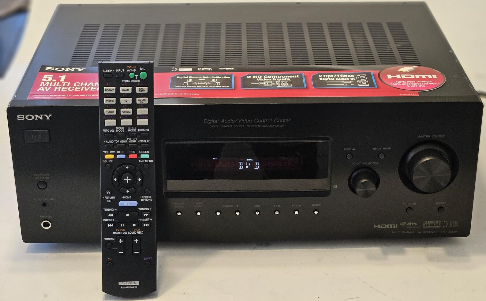 Sony STR-DG510 - AV Receiver - 5.1 Channel - HDMI - Etsy