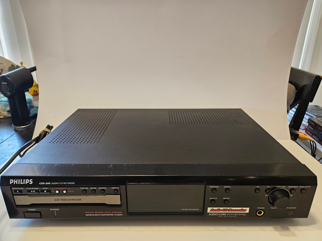 Philips CDR600 CD Recorder - Etsy