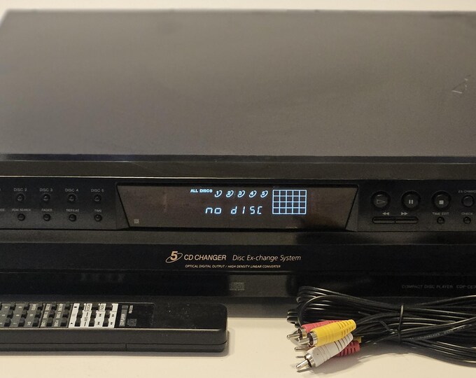 Sony CDP-CE375 5 Compact CD Disc Changer - Pro Refurb New Belts - Etsy