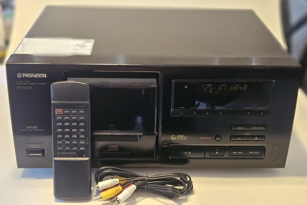 Pioneer PD-F605 File-type 25 CD Compact Disc Changer - Etsy