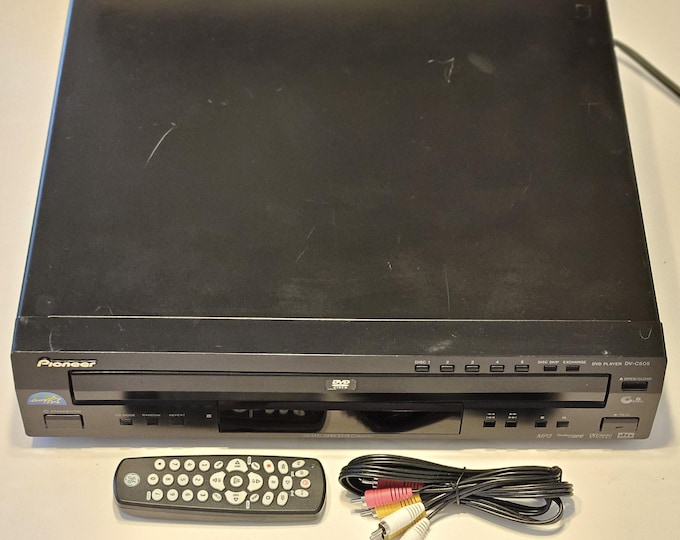 Pioneer DV-C505 5-disc Carousel DVD CD Changer - Etsy