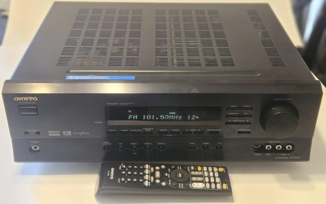 Onkyo HT R500 5.1 Channel 230 Watt Receiver - Etsy