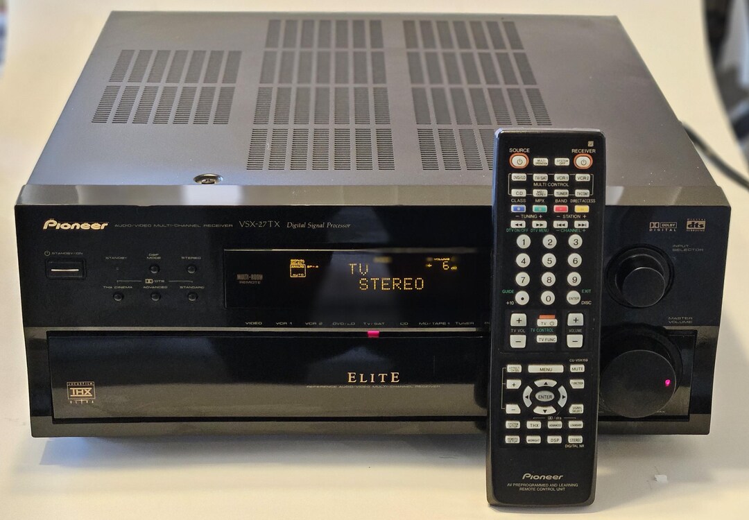 Pioneer VSX 27TX 5.1 Channel 450 Watt Receiver - Etsy