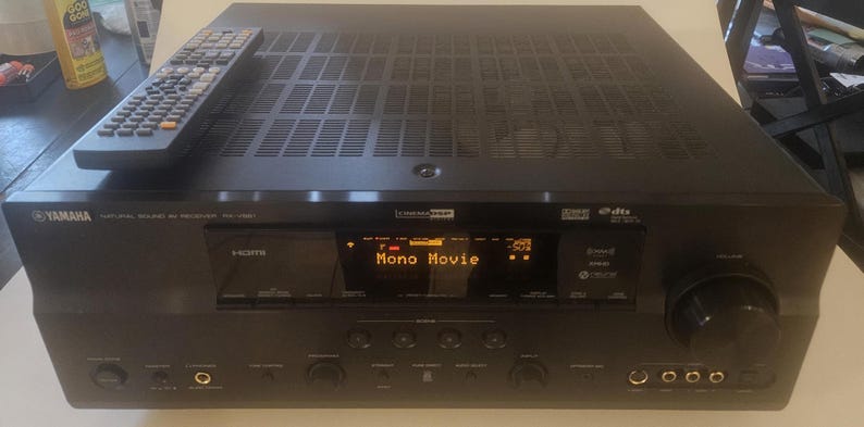 Yamaha RX-V861 Home Theater 7.1-channel Receiver - Etsy