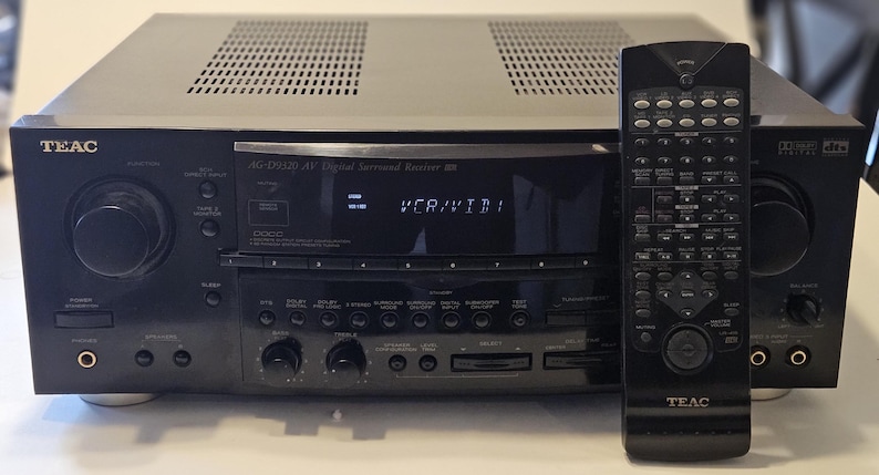 Teac AG-D9320 5.1-channel A/V Receiver - Etsy