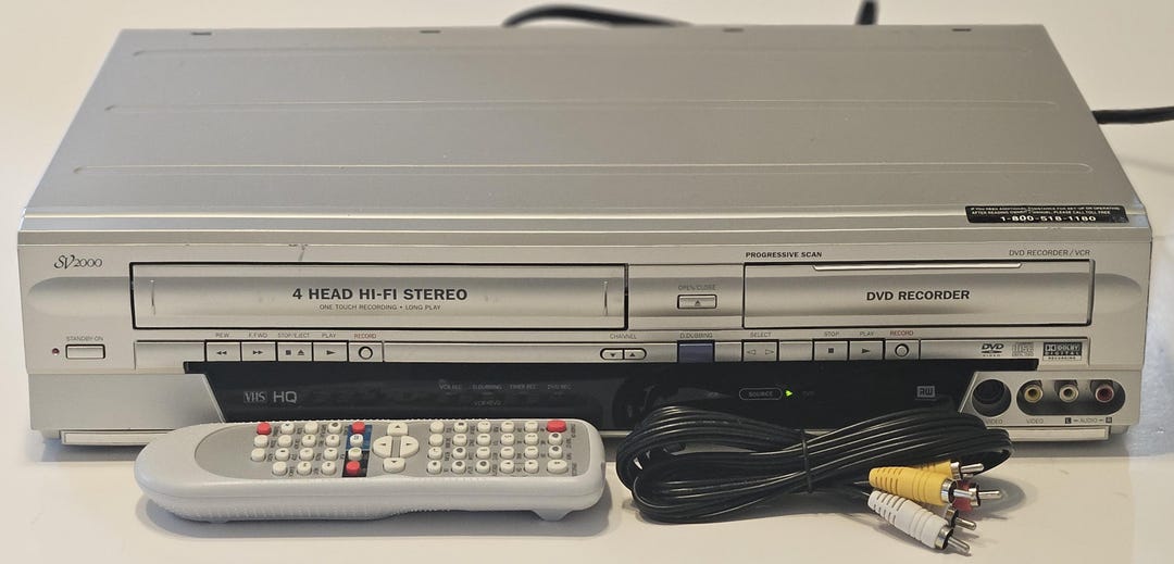 Funai WV20V6 SV2000 DVD Recorder and VCR Combo - Etsy