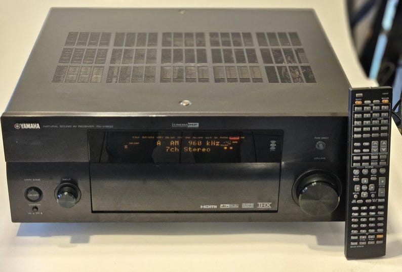 Yamaha RX-V1600 7.1 Channel Digital Home Theater Receiver - Etsy
