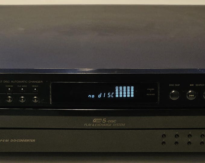 JVC XL-F254BK 5-disc CD Player Automatic Changer Carousel - Etsy