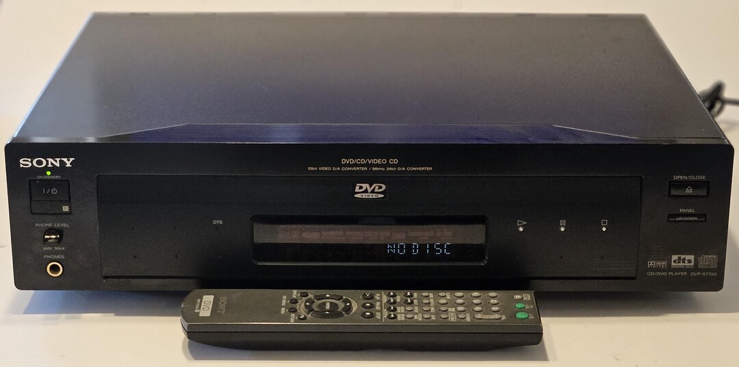 Sony DVP-S7700 Hifi Reference DVD CD Player - Etsy