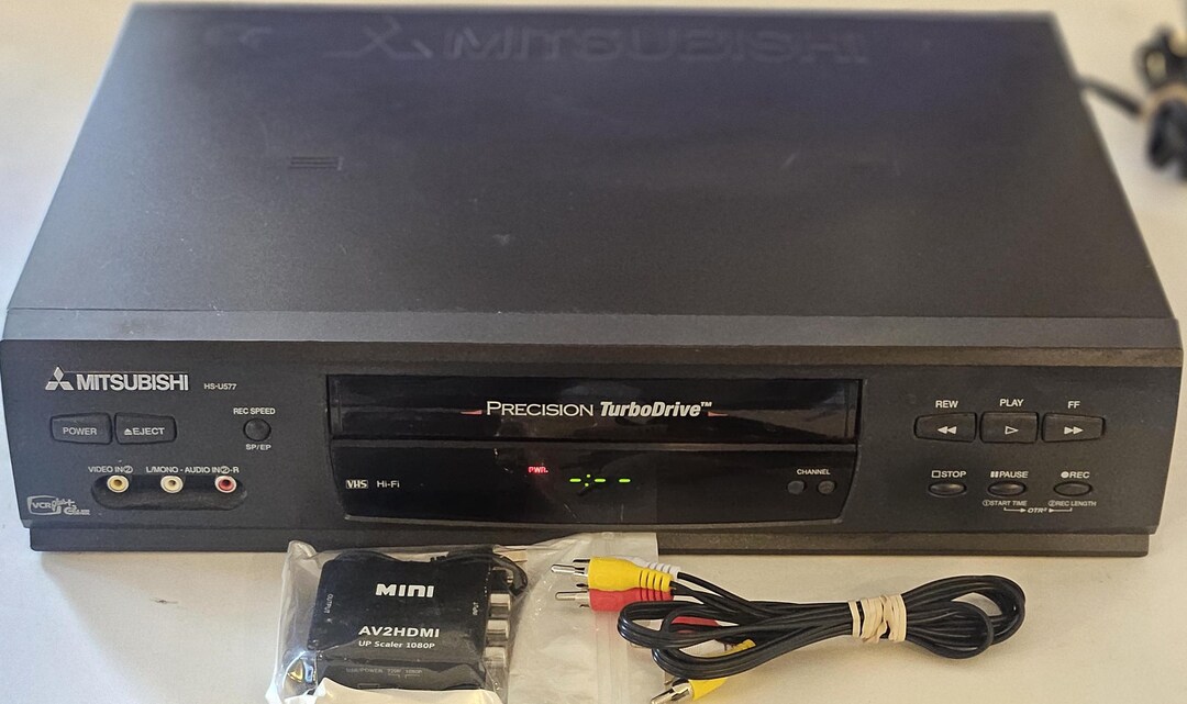 Mitsubishi HS-U577 4-head VCR VHS Precision Turbodrive - Etsy