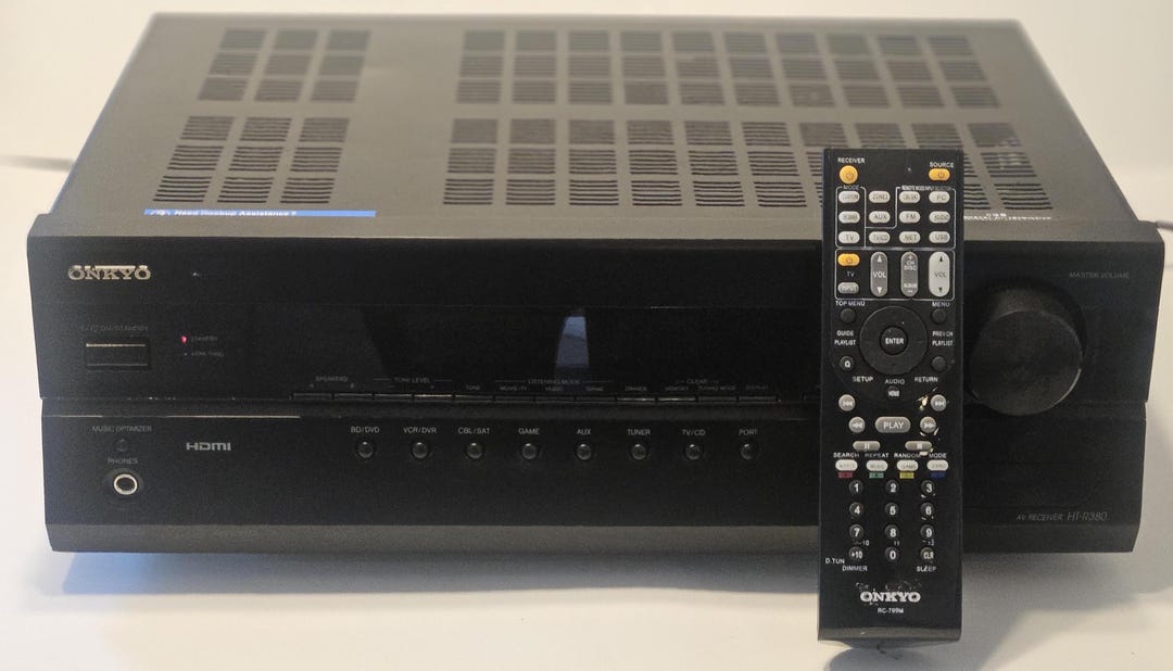 Onkyo HT-R380 5.1 Channel HDMI Home Theater Receiver - Etsy