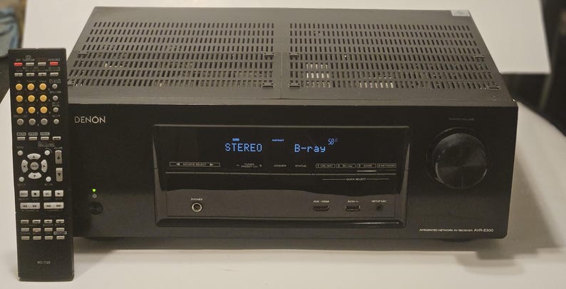 Denon AVR-E300 5.1 Channel Network Home Theater Receiver - Etsy