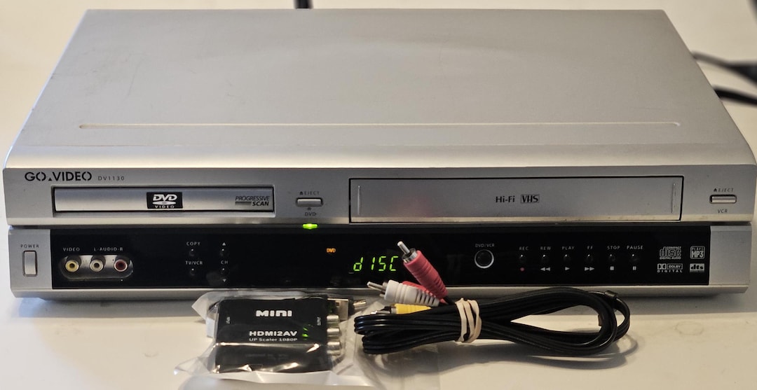 Govideo DV1130 DVD-VCR Combo - Etsy